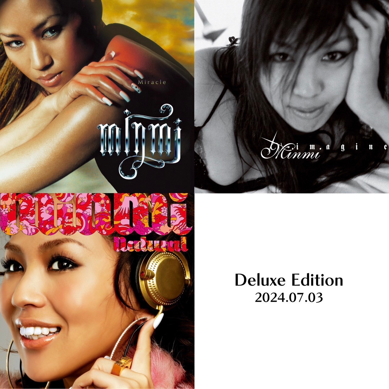 オリジナルアルバム初期3タイトル＜デラックス・エディション＞リリース！ - 2017-2025 MINMI OFFICIAL WEB SITE